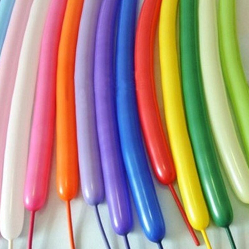 100pcs Colorful Long Balloon Clown Modelling Ballo... – Grandado