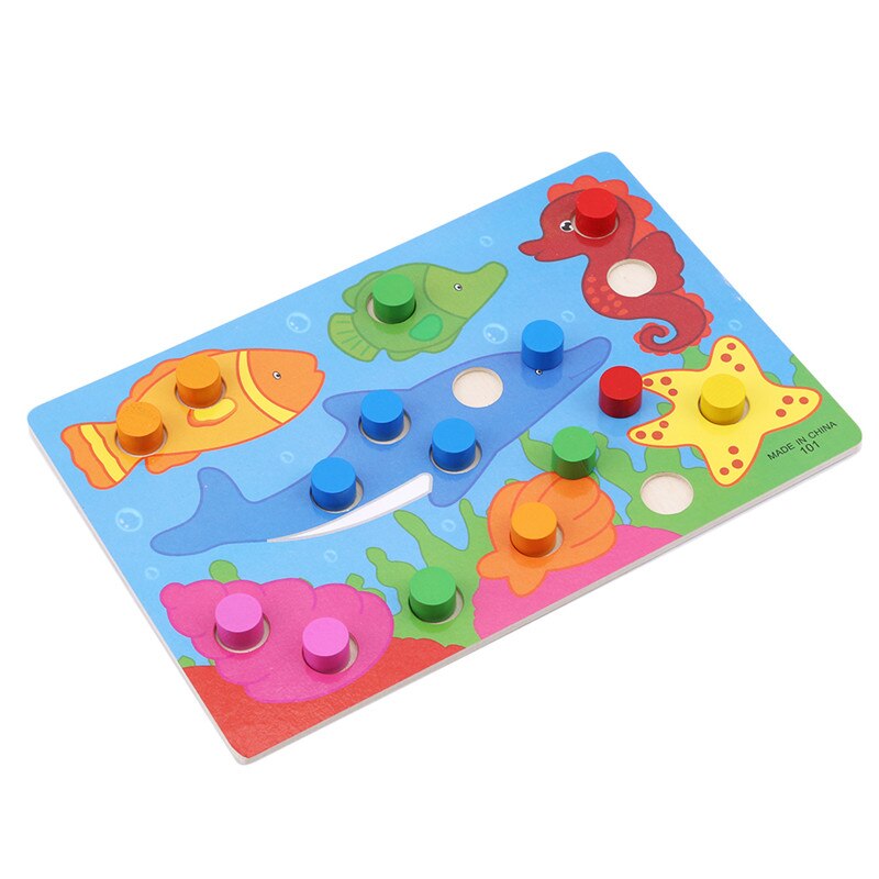 Wooden Puzzle Games Toys Learning Color And Shape ... – Grandado