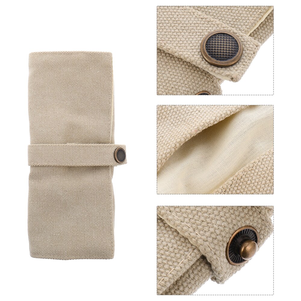 1Pc Storage Roll Durable Canvas Watches Storage Ro... – Grandado