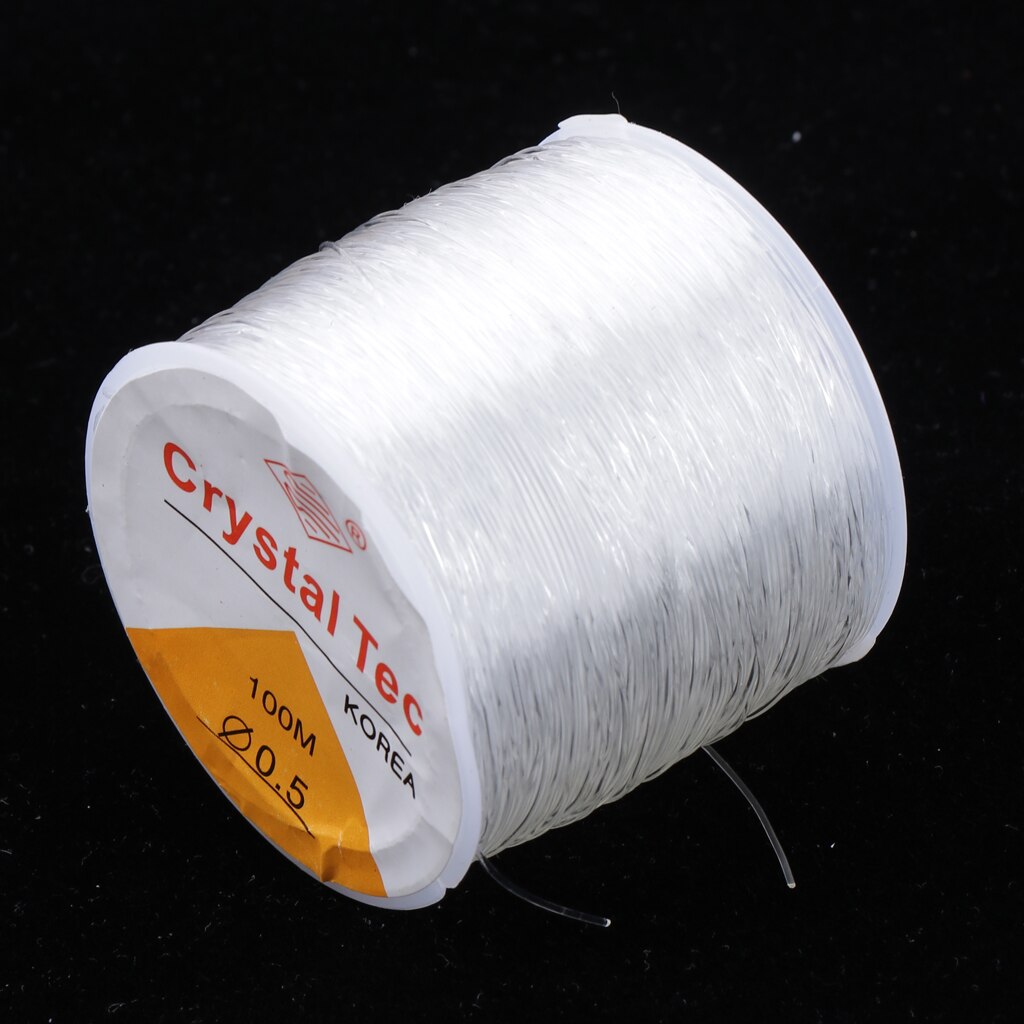 1 Roll Clear Elastic Thread Jewelry Making Cord Ac... – Grandado
