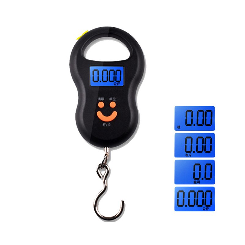 Báscula de bolsillo portátil para pesca, balanza D... – Grandado