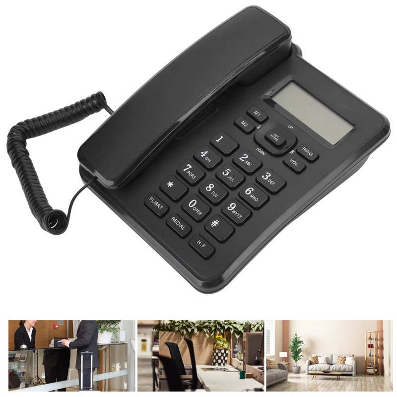 KX-T6001CID Fixed Telephone Home Wired Landline Bu... – Grandado