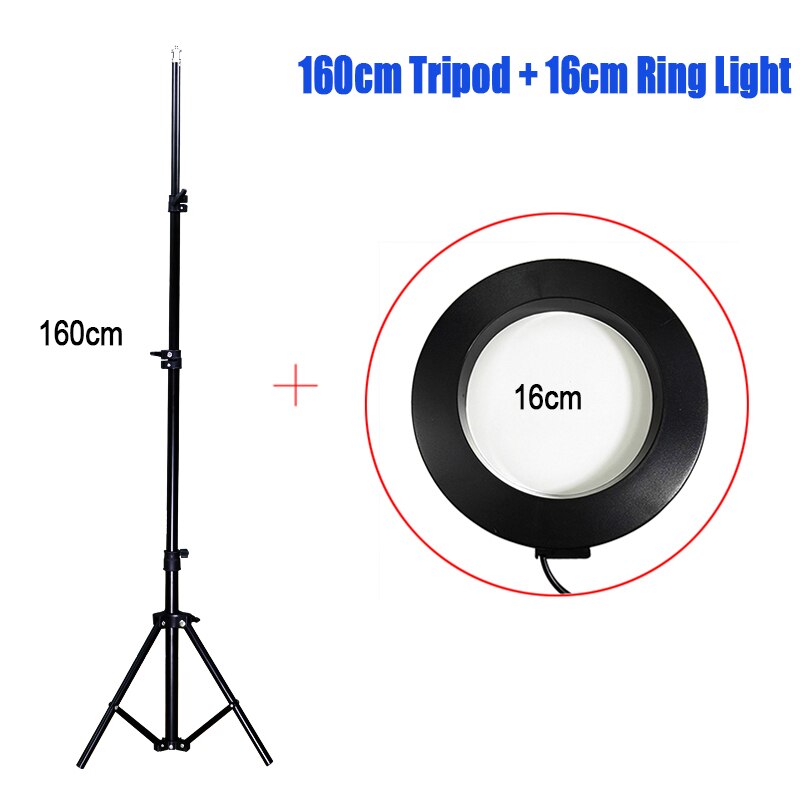 26 Cm/16 Cm Led Ring Licht Dimbare Fotografische V... – Grandado