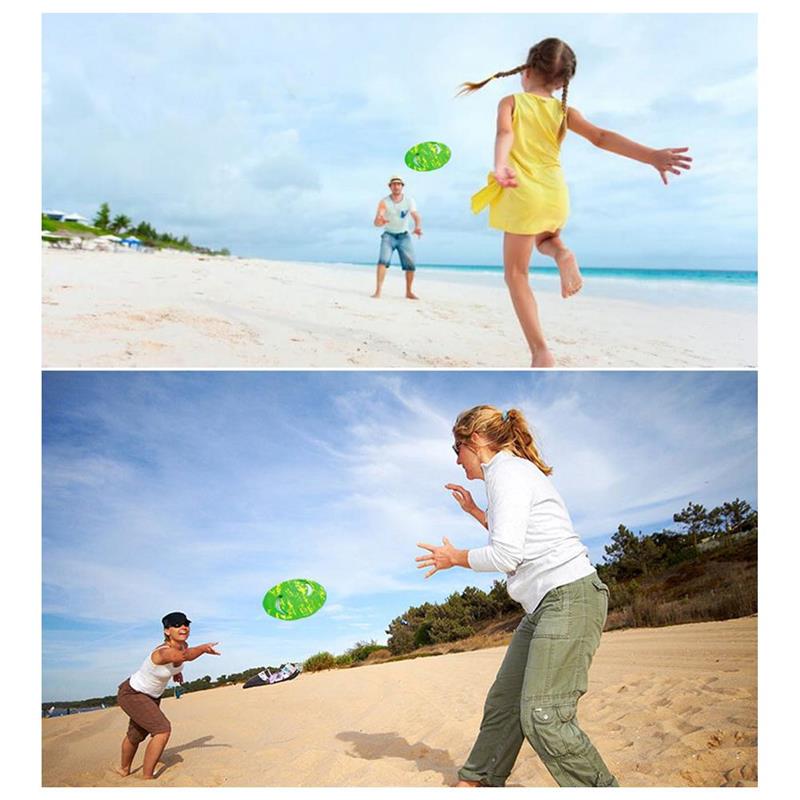 EVA Colorful Flying Discs Water Sports Beach Flyin... – Grandado