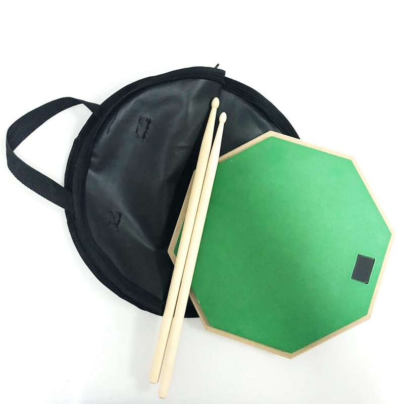 Portable Rubber Wooden Dumb Drum Practice Training... – Vicedeal