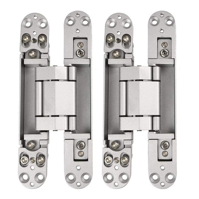 2Pcs 6 Inch Concealed Door Hinges Invisible Hinges... – Grandado