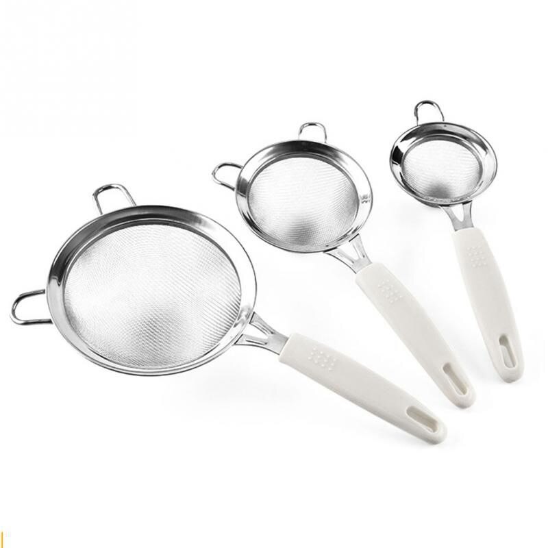 Stainless Steel Sieve Home Baking Handheld Powder ... – Grandado