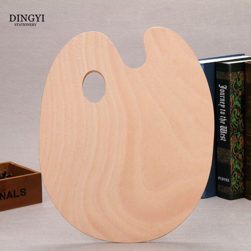 Houten Gladde Verf Platte Lade Met Duim Gat Ovale ... – Grandado