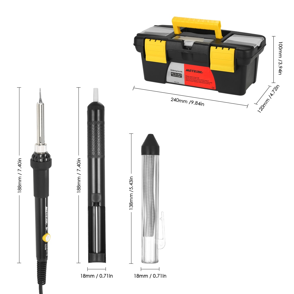 Meterk soldering iron kit store
