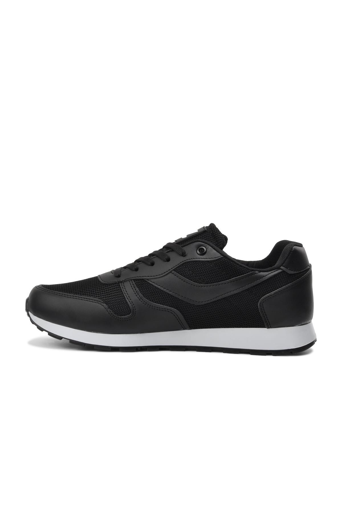 Loopbrug Verona Zwart-Wit Mesh Mannen Sneaker – Vicedeal