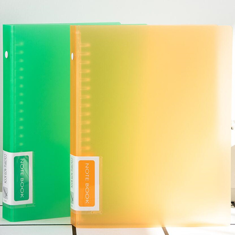 2PCS/Package A5 Frosted Transparent Plastic File F... – Grandado