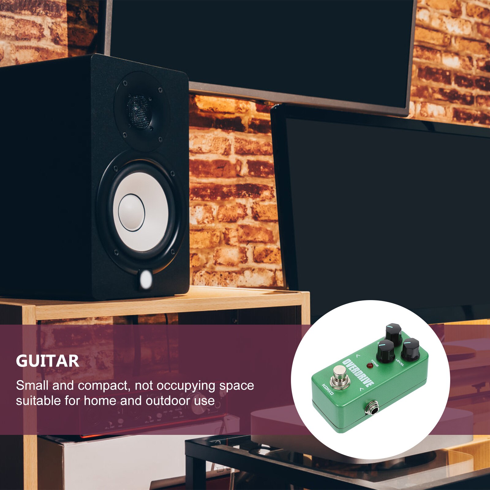 1 Set Over Drive Guitar Effector Guitar Pedal Effe... – Grandado