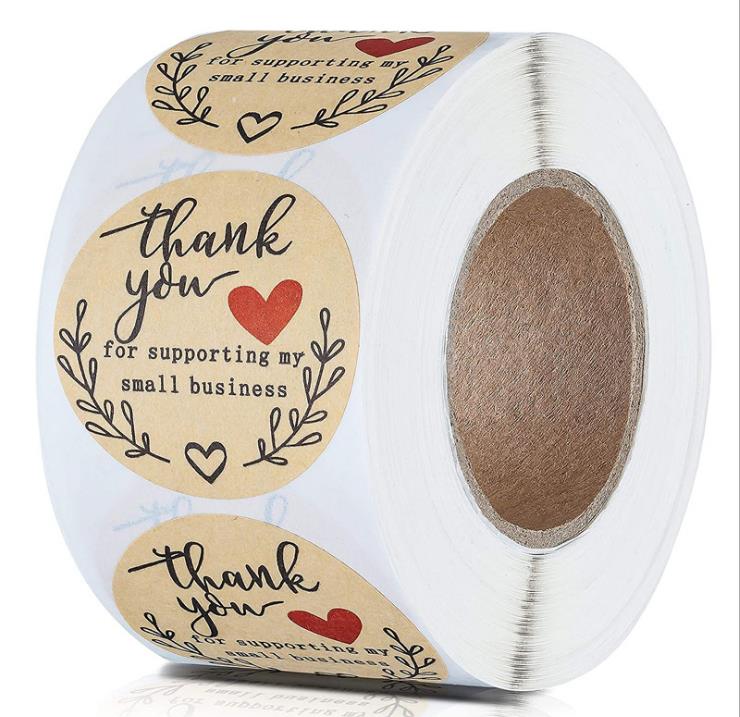 500 stuks bedankt voor uw bestelling ter ondersteu... – Vicedeal