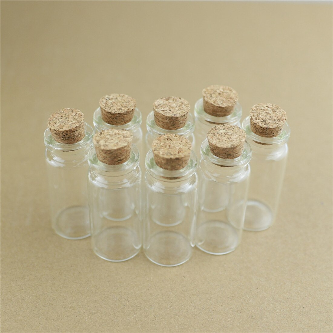 50pcs/lot 22*50mm 10ml Mini Glass Bottles With Cor... – Grandado