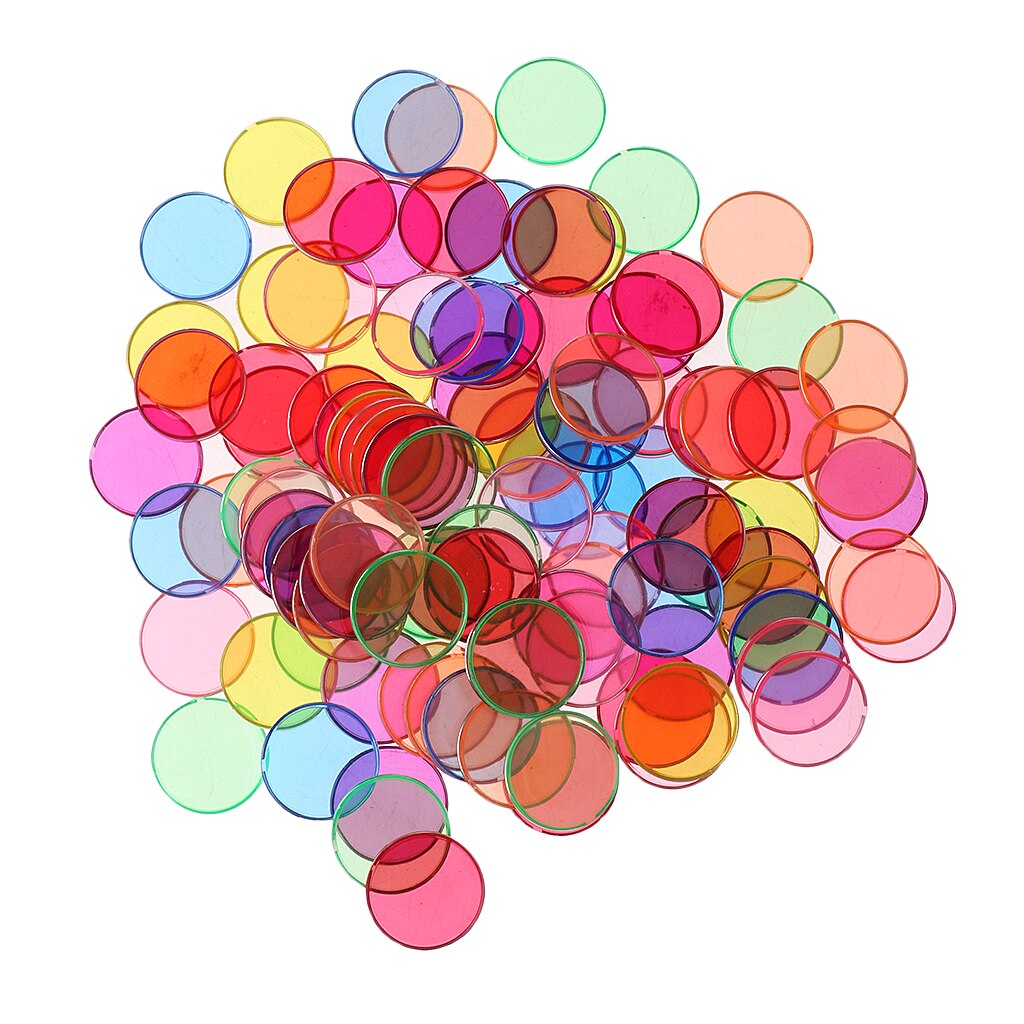 800pcs Colorful Plastic Round Chips Gaming Discs f... – Grandado
