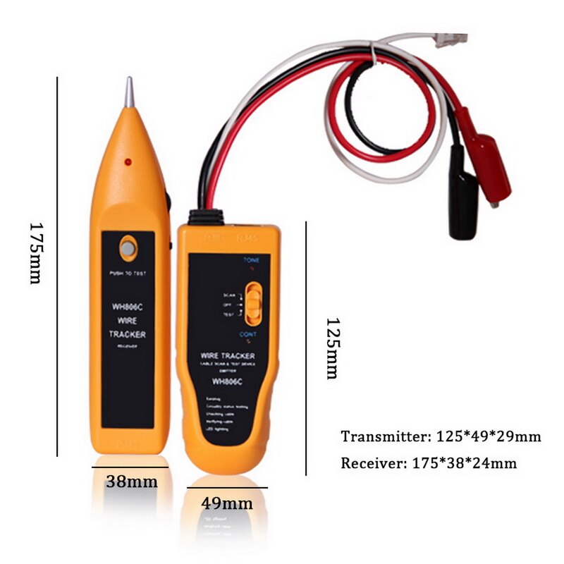 DIDIHOU Network Cable Tester Diagnose Tone Multifu... – Grandado