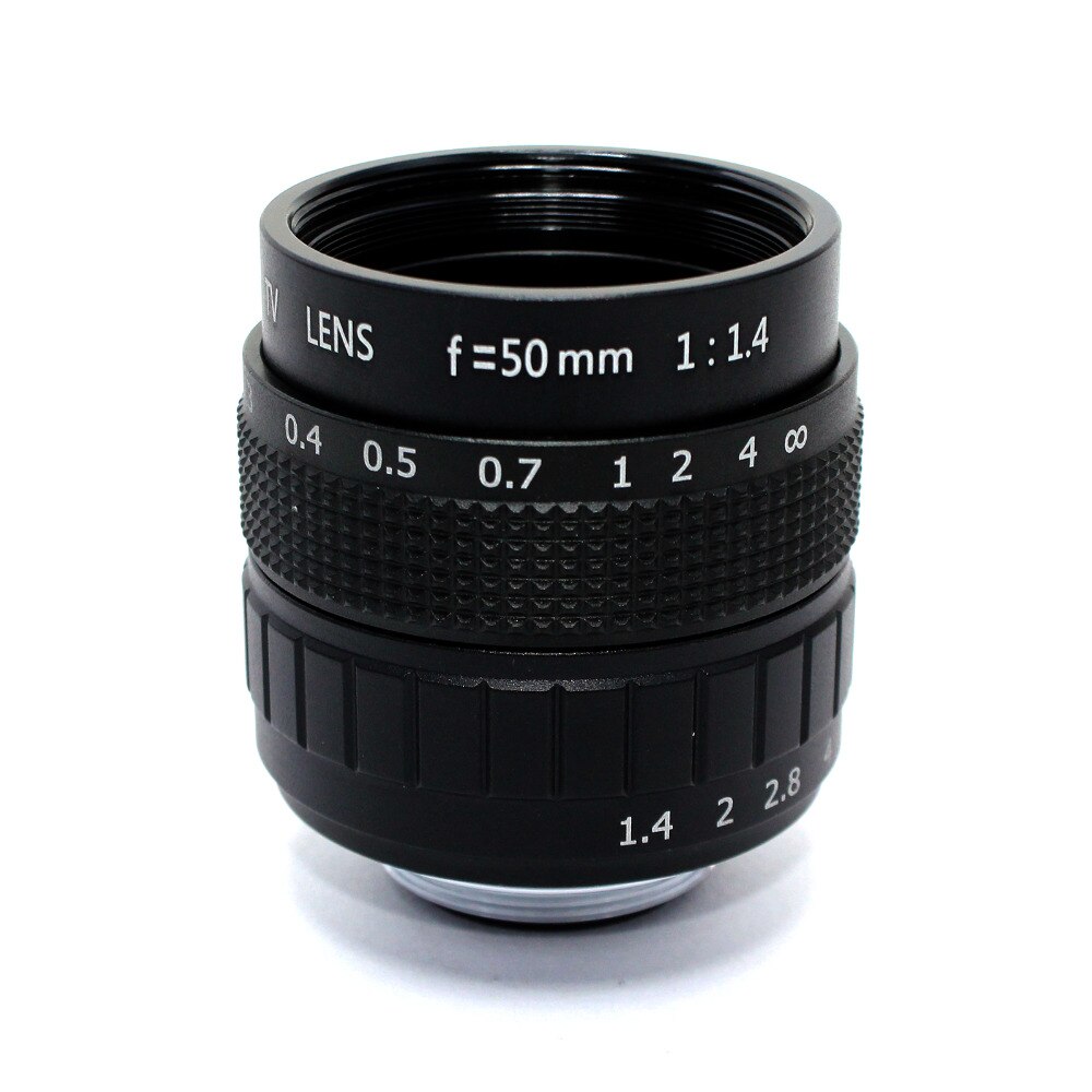 50Mm Lens C Mount F/1.4 Cctv Lens C Mount 2/3 Cctv... – Vicedeal