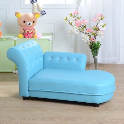 Simple Modern Children's Sofa Cute Baby Small Leat... – Grandado