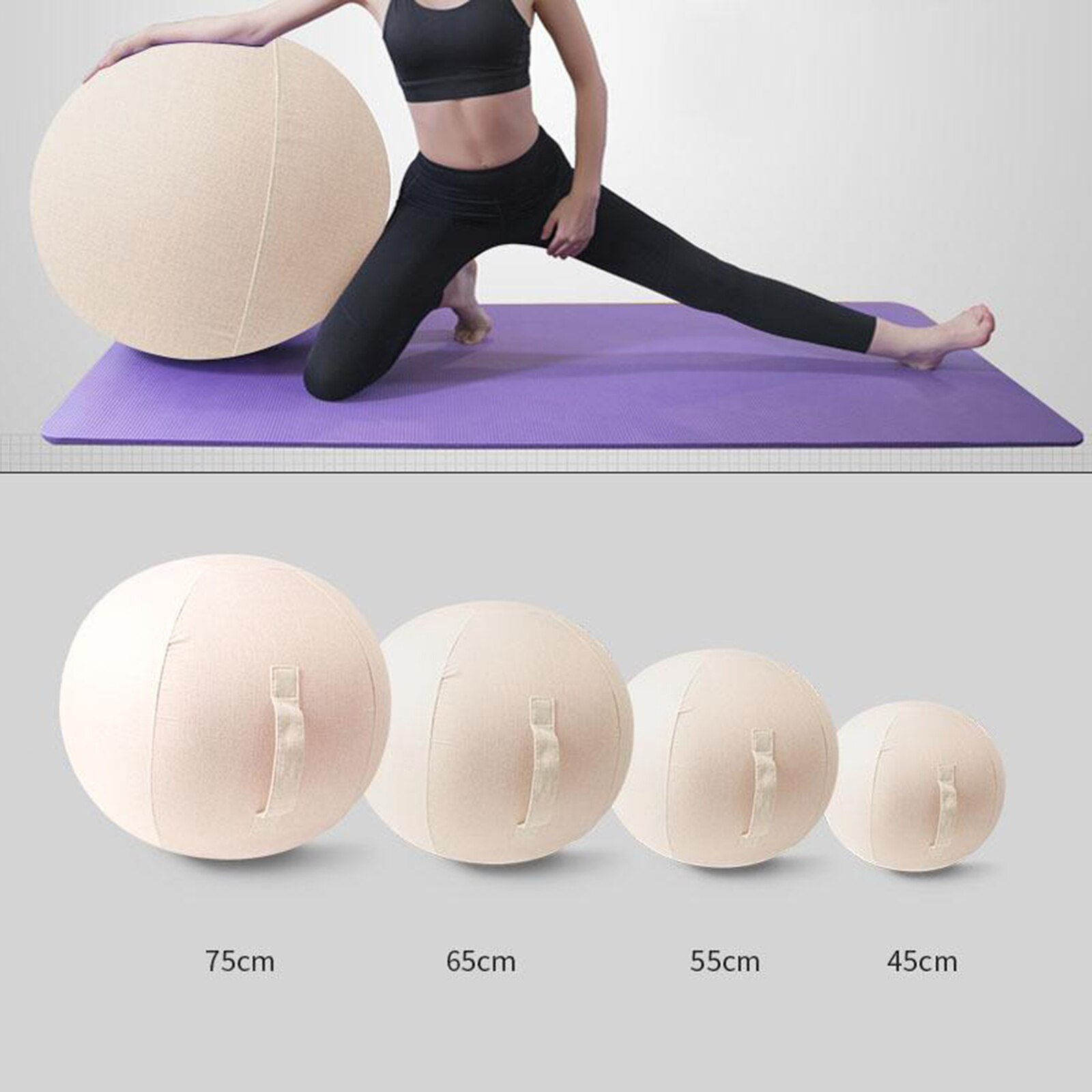 Stability Balance Ball Cover Training Ball Cover Y... – Vicedeal