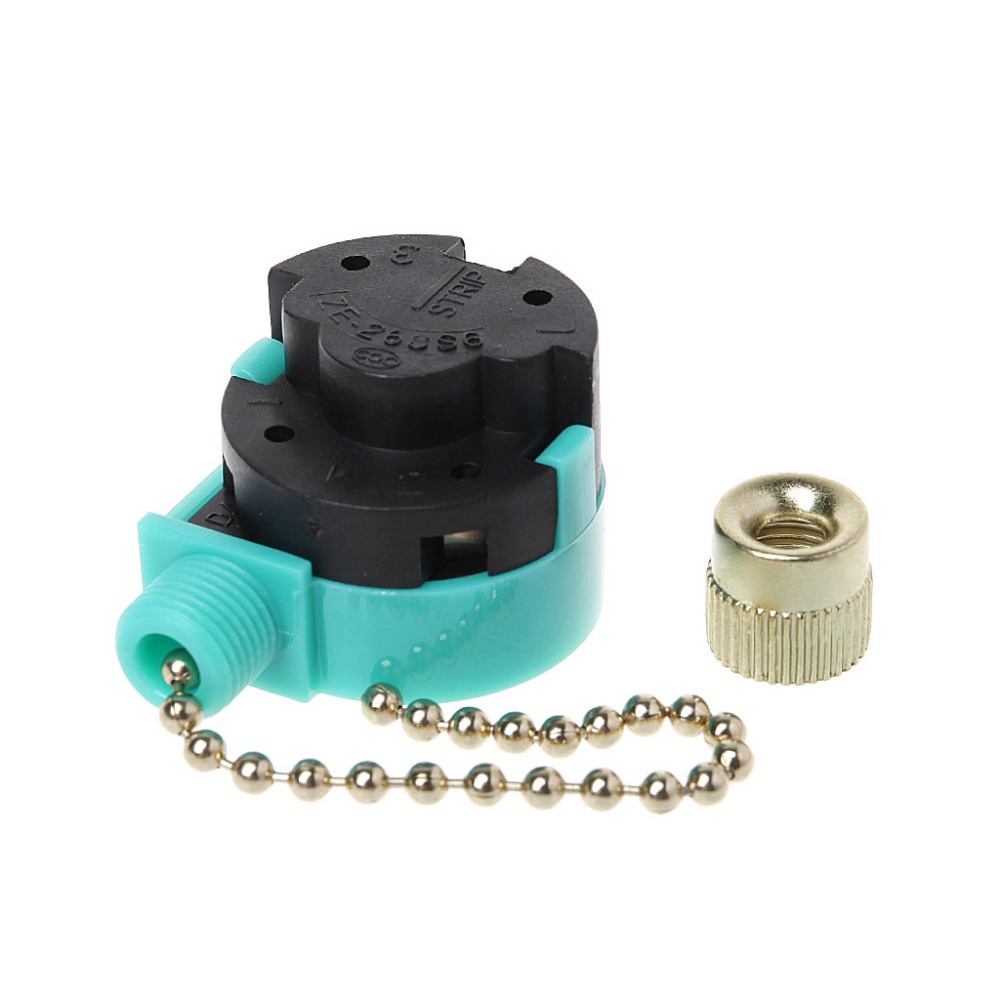 3A/250V 6A/125V Zipper Switch 3 Speed Pull Chain C... – Grandado