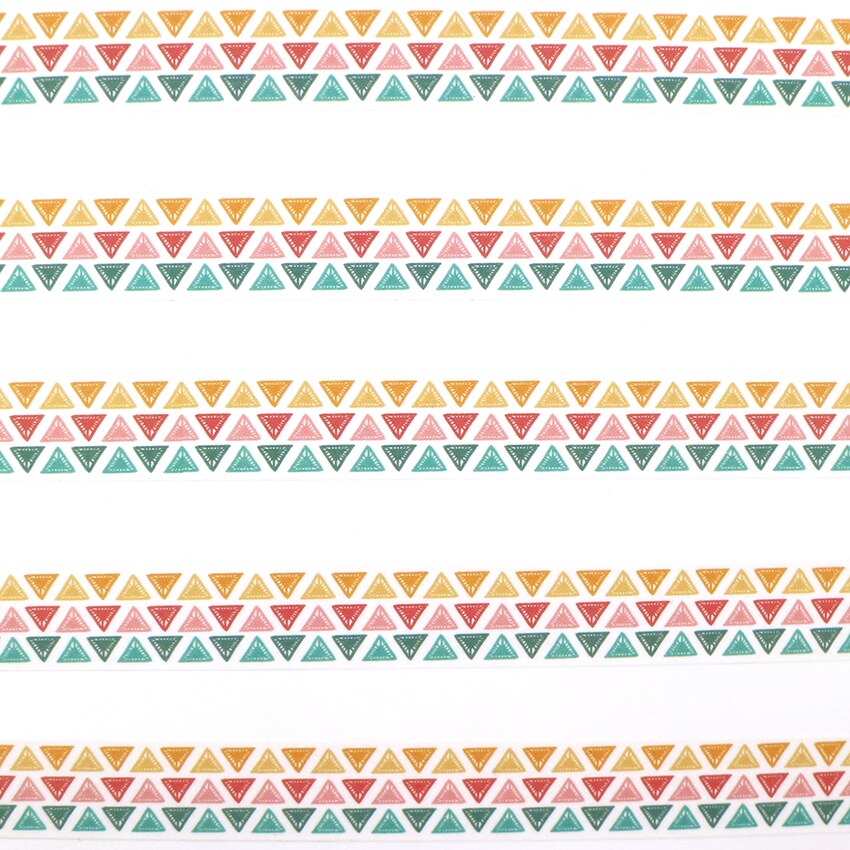 1 PCS Color Geometric Pattern Washi Tape DIY Maski... – Grandado