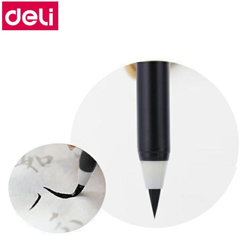 2PCS/LOT Deli 6589 write directly soft brush pen f... – Grandado