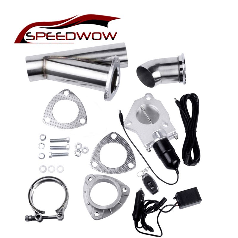 3 Inch Stainless Steel Headers Y Pipe Electric Exh... – Grandado