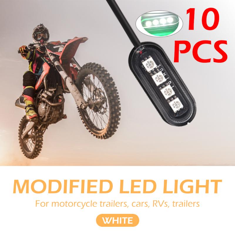 3 Colors 12V Motocycle Ambient Light Waterproof LE... – Grandado