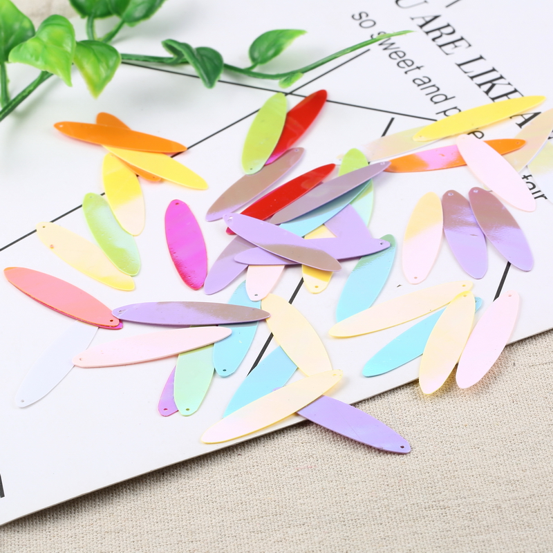 100 stks/pak 10x40mm Ovale Bar Sticker Vorm Paille... – Vicedeal