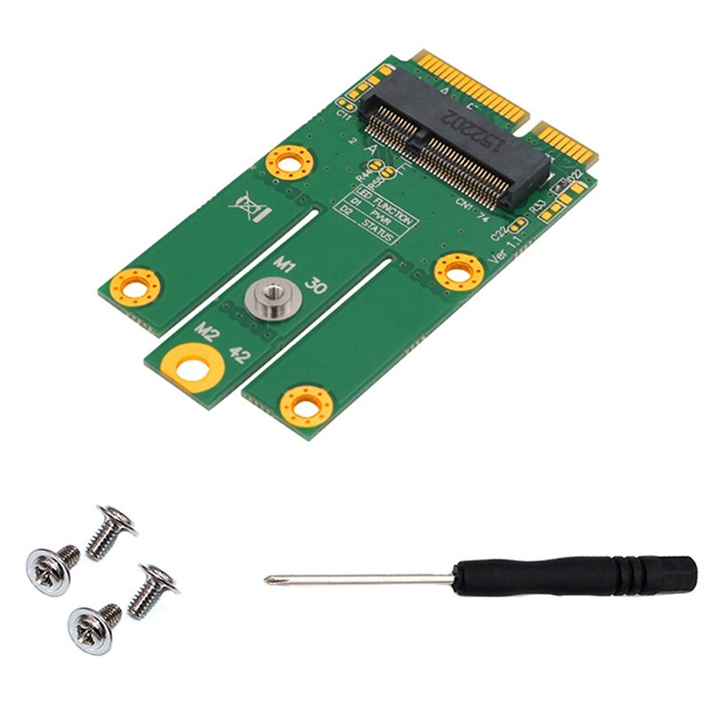 M.2 NGFF/Key E Card to MPCIe (PCIe+USB) Adapter MP... – Grandado