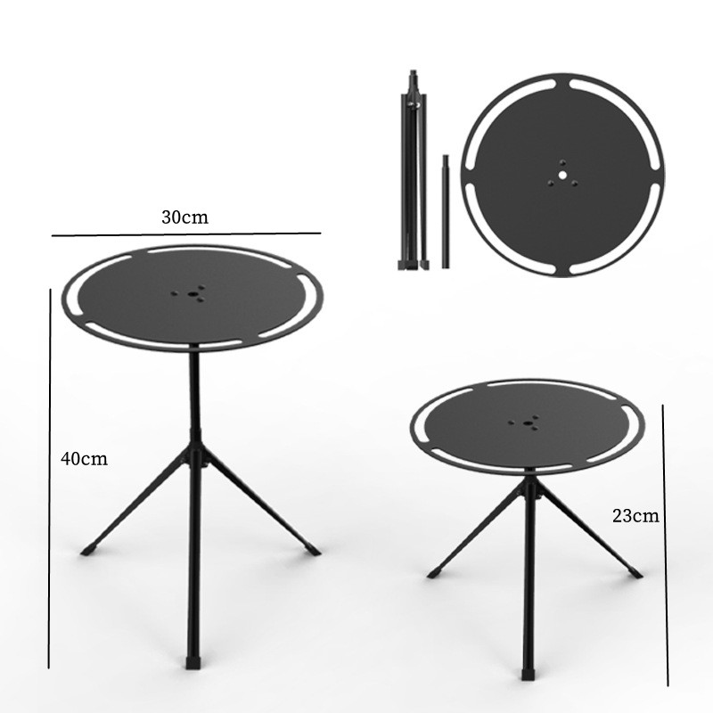 Portable Camping Table Foldable Round Hiking Table... – Grandado