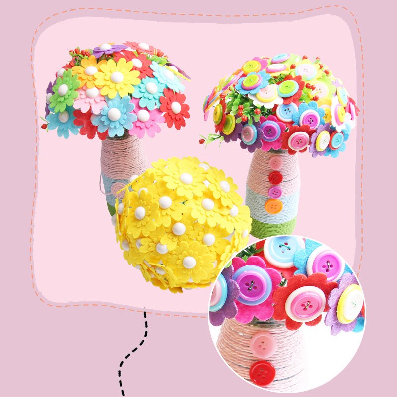 Flower Vase Craft Kit for Kids - Arts and Crafts C... – Grandado