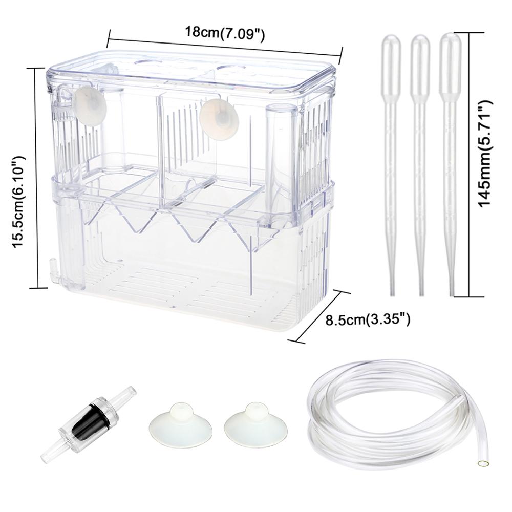 Große Größe Aquarium Fisch Zucht Box Schwimm Baby ... – Vicedeal