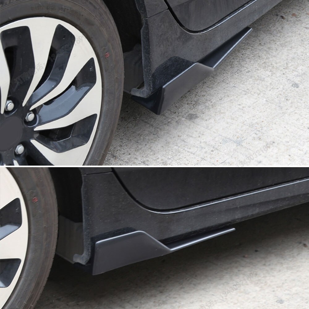 45cm Car Body Side Skirt Rocker Splitters Strakes ... – Grandado