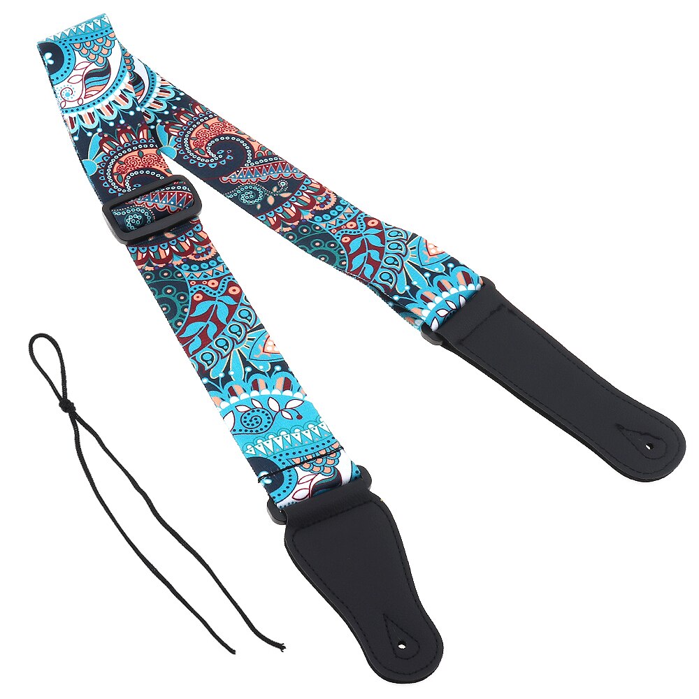 Adjustable Printing Guitar Strap with National Sty... – Grandado