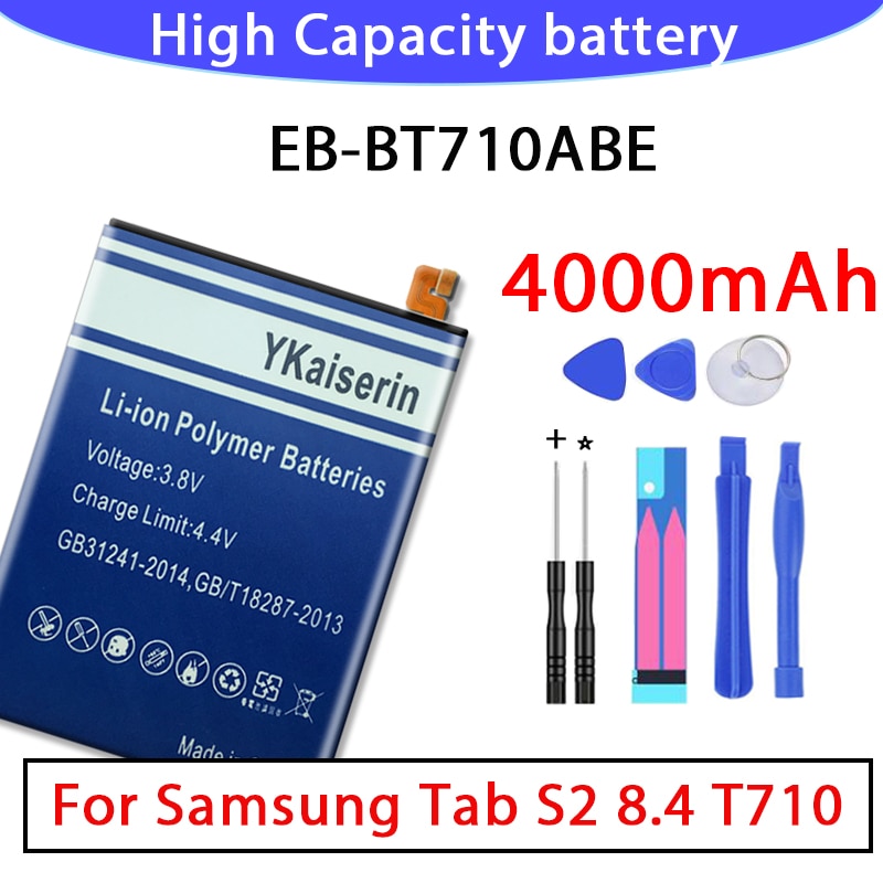 Tablet EB-BT710ABA EB-BT710ABE 4000Mah Batterij Vo... – Vicedeal