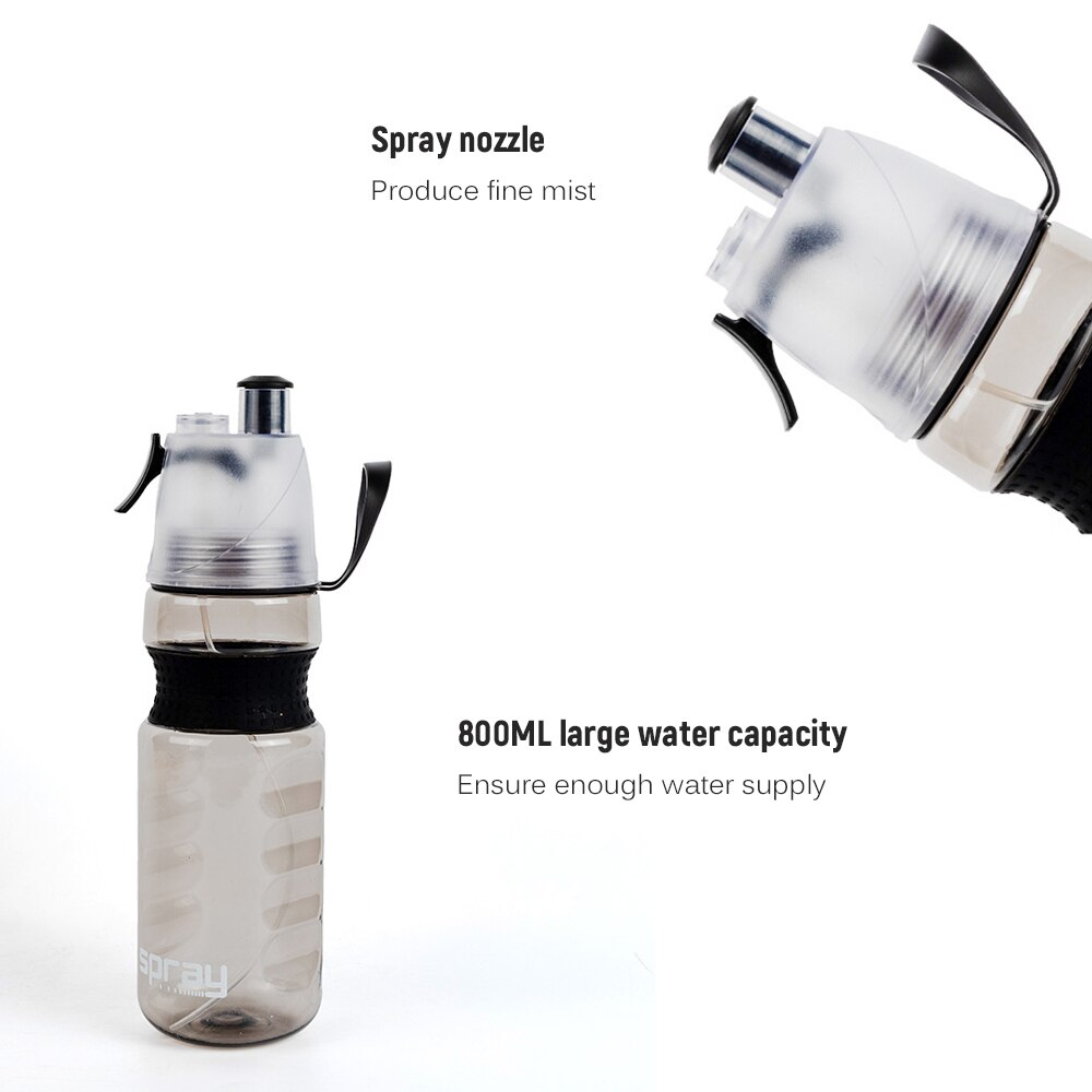 800ML Sports Water Bottle 2 in 1 Multi-Functional ... – Grandado