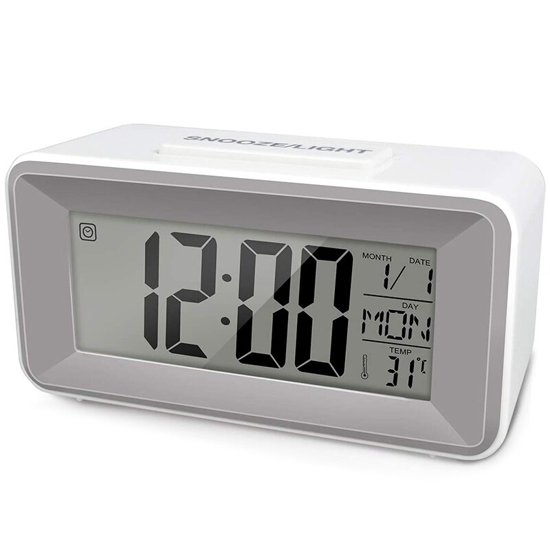 Digital Alarm Clock, Small LCD Desk Table Clock wi... – Grandado