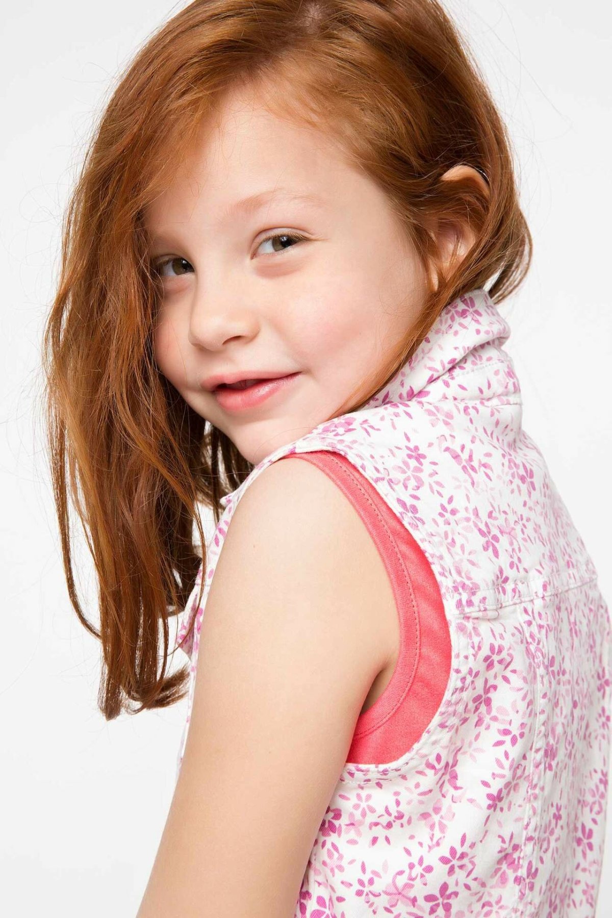 DeFacto Summer Girl Lapel Print Vest Girls Casual ... – Grandado