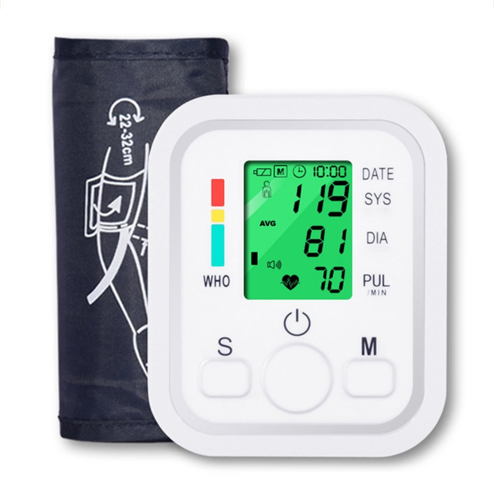 Automatic Digital Upper Arm Blood Pressure Monitor... – Grandado