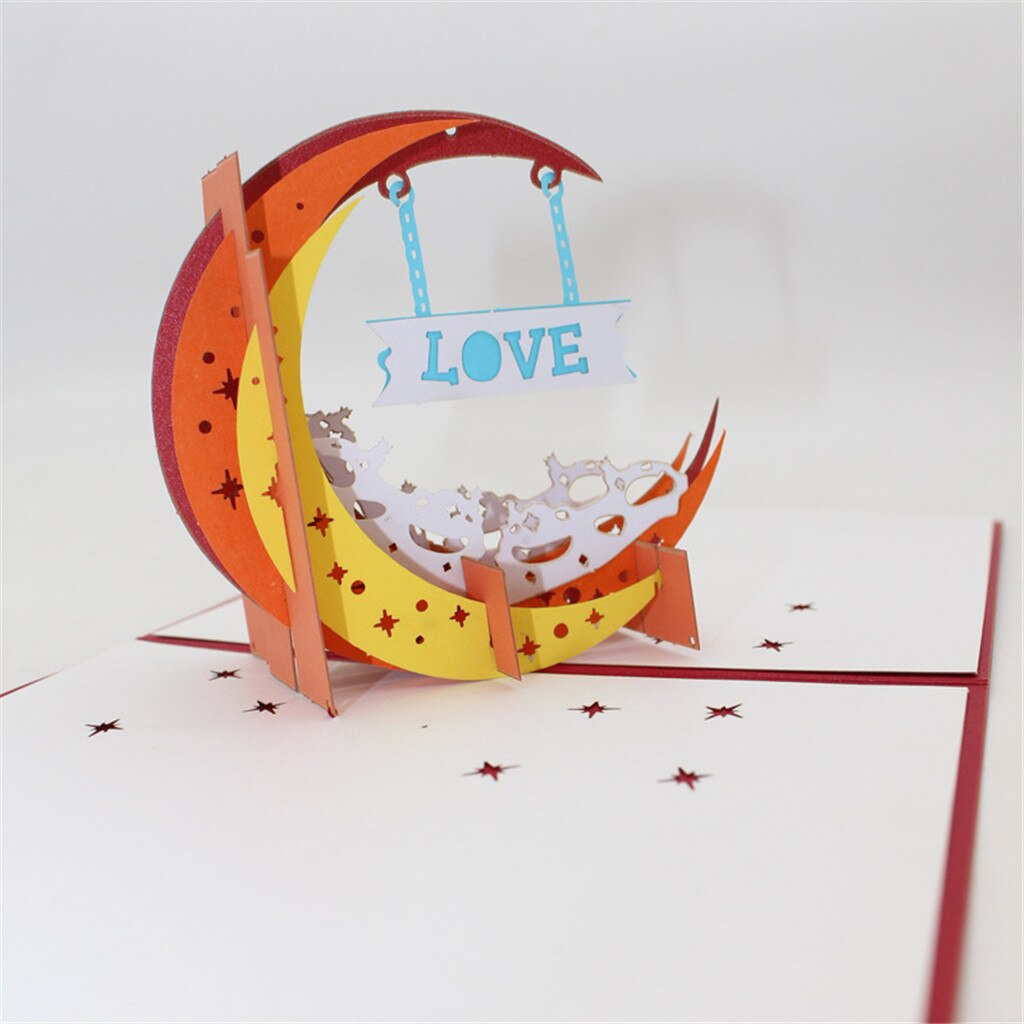 3D Popped Greeting Card Love Romantic Wedding Vale... – Grandado