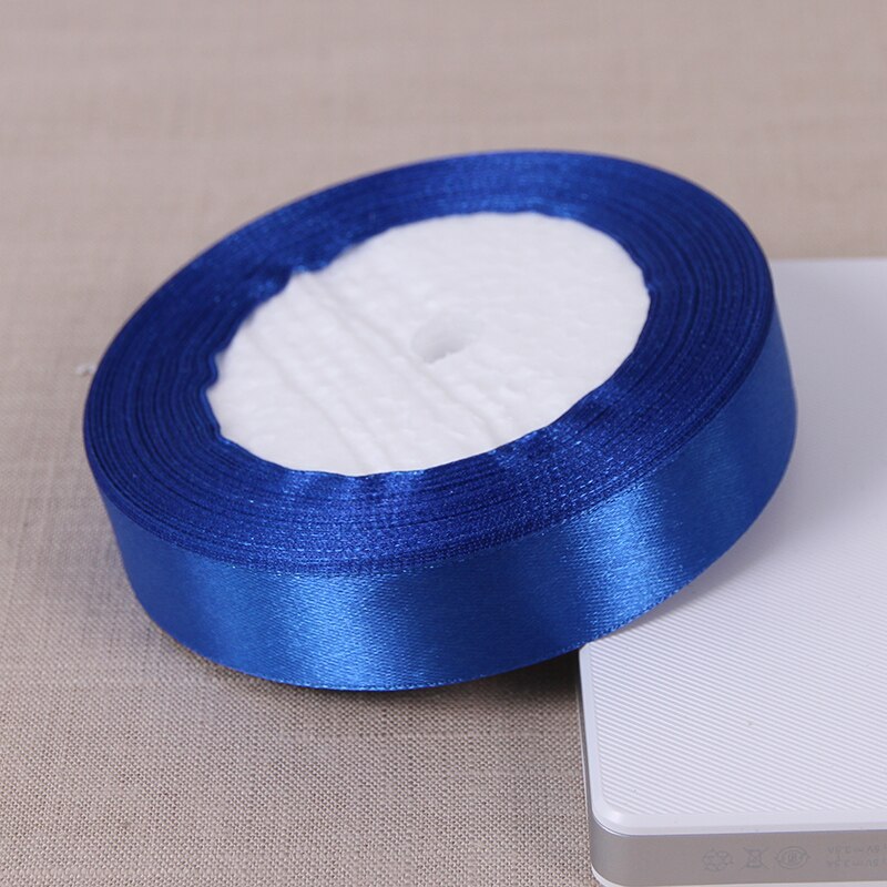 Royal Blue Silk Satin Ribbons 6-10-15-20-25-38-50m... – Vicedeal