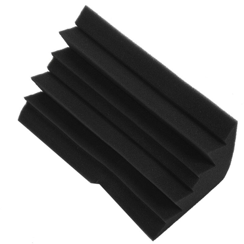 4 Pack 4.6 x 4.6 x 9.5 inch Corner Bass Trap Acous... – Grandado