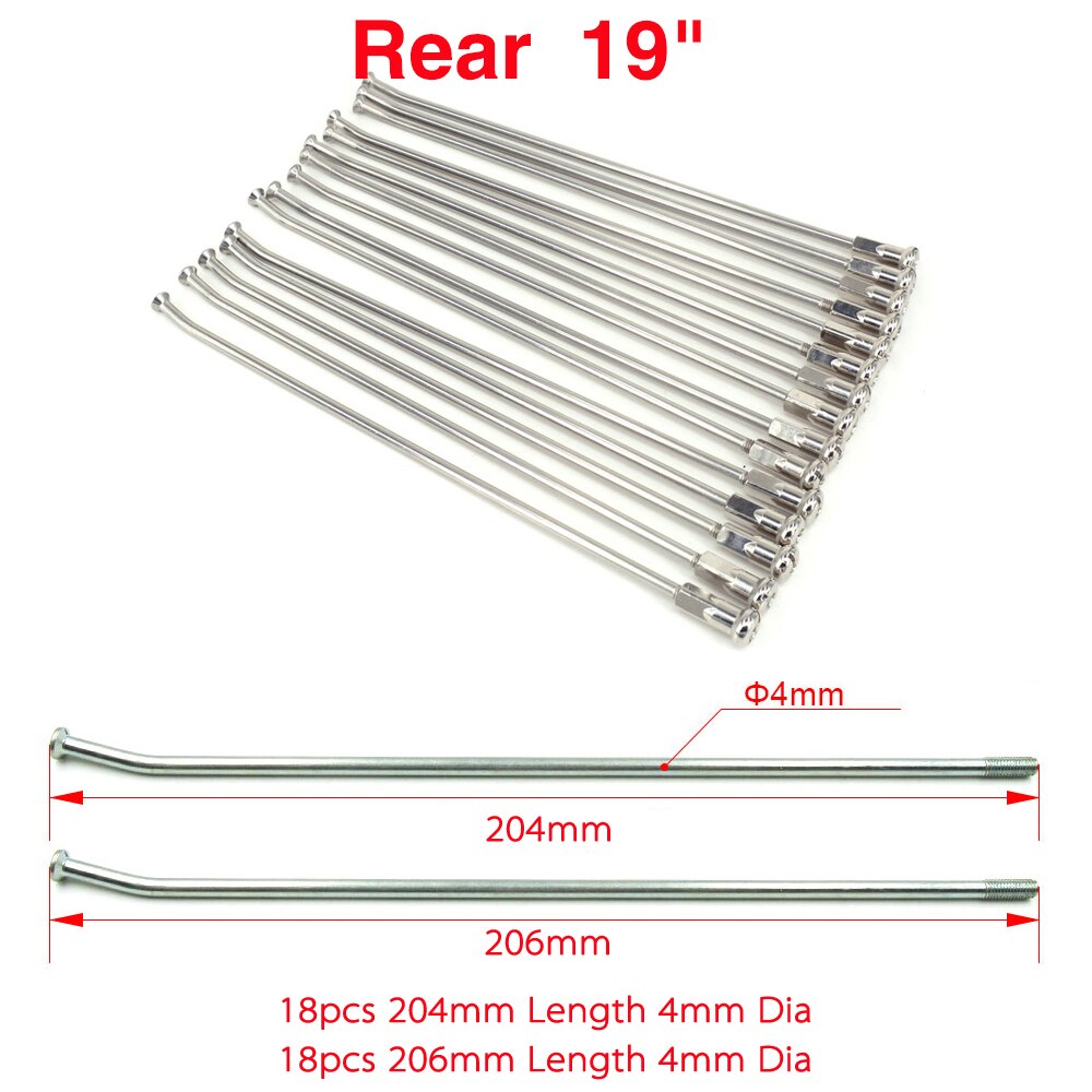 36Pcs Motorfiets 21 "Front 18" 19 "... – Vicedeal