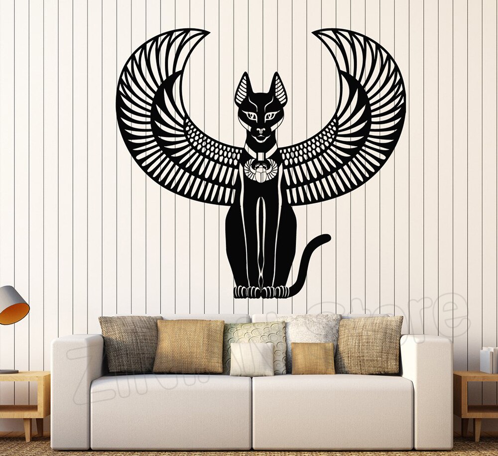 Bastet Vinyl Wall Sticker Decals Bedroom Decoratio... – Grandado
