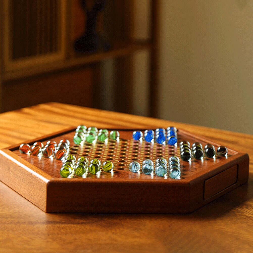 1 Set Traditional Wooden Educational Chinese Chequ... – Grandado