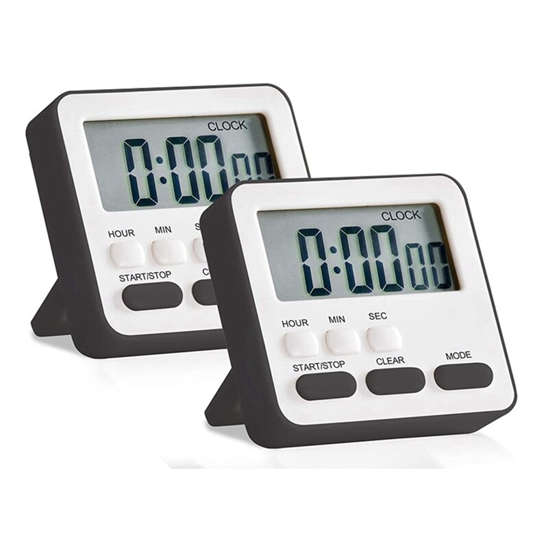 24-Hours Digital Kitchen Timer, Large Display, Lou... – Grandado