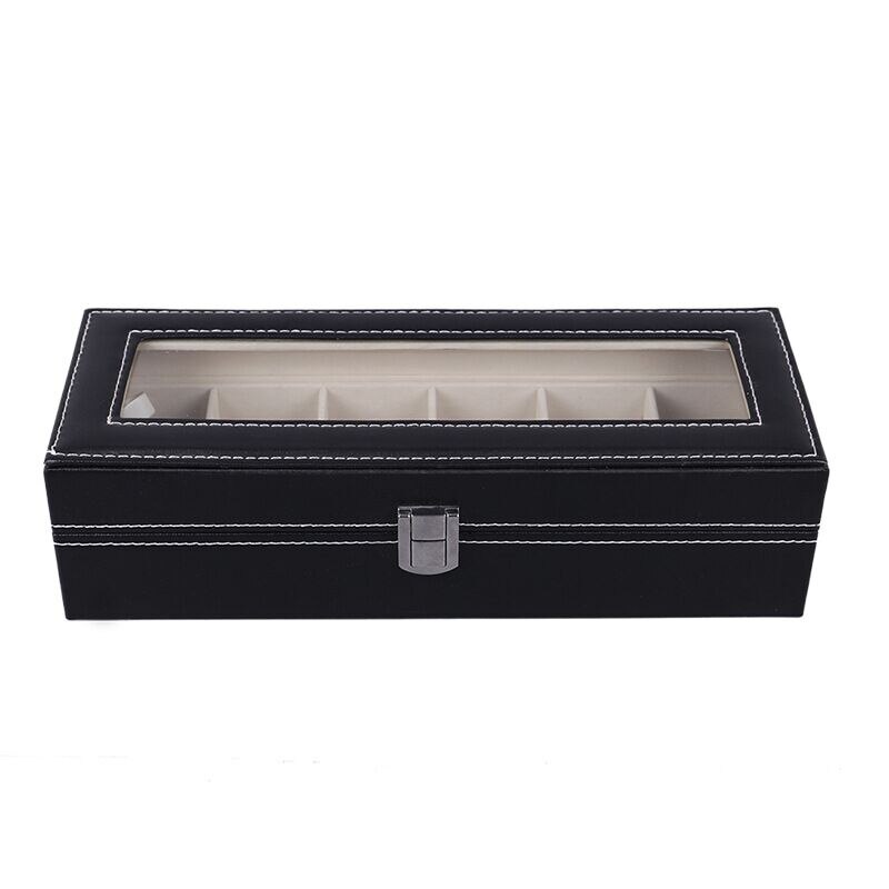 Luxury Watch Box Men Women Carbon Fiber Leather Di... – Grandado