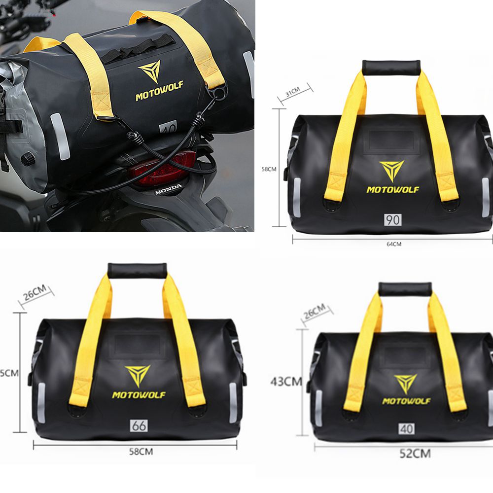 Motorcycle Travel Dry Bag Waterproof duffle Bag 40... – Grandado