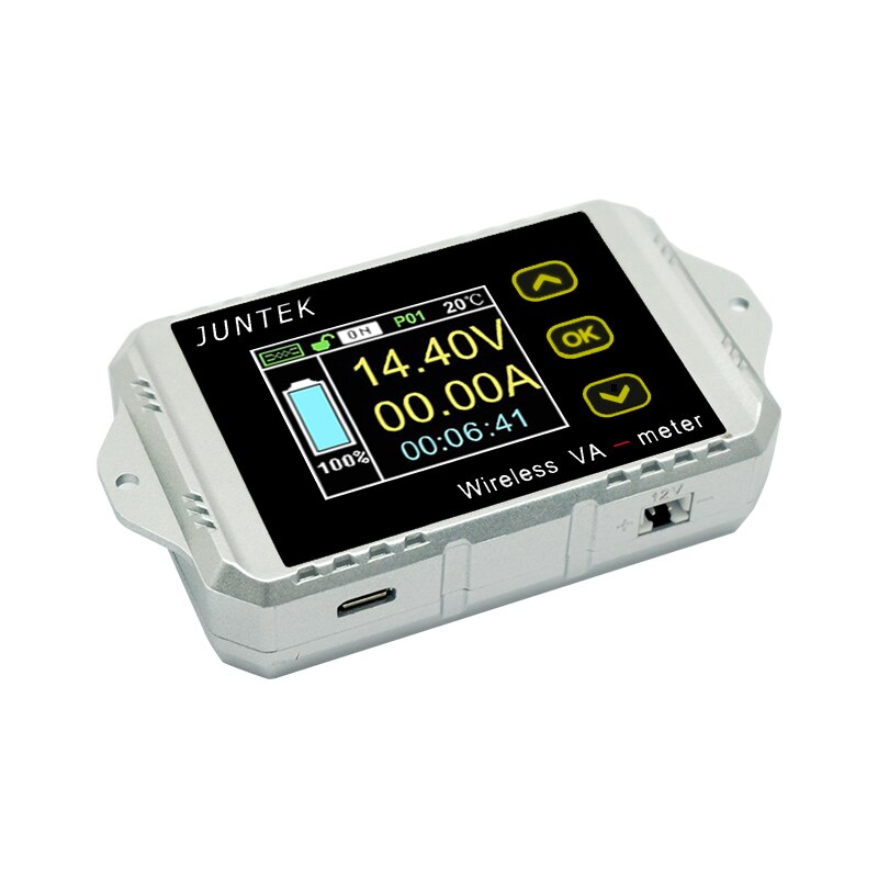 JUNTEK VAT1030 100V 30A Wireless ammeter voltmeter... – Grandado